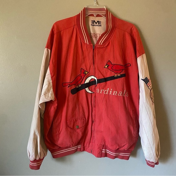 MLB | Jackets & Coats | St Louis Cardinals Vintage Reversible Jacket ...